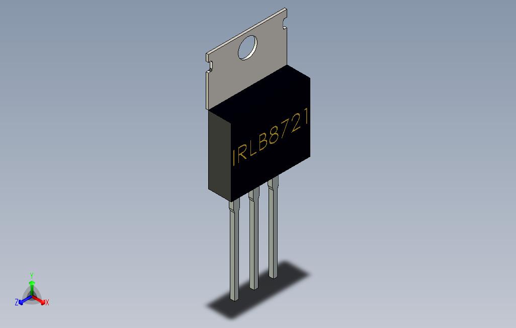 IRLB8721_STEP_模型图纸免费下载 – 懒石网