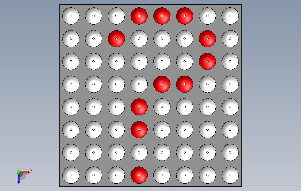 LED矩阵LED_SOLIDWORKS 2014_模型图纸免费下载 – 懒石网