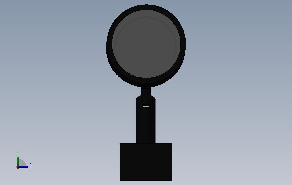 LED显示灯_SOLIDWORKS 2015_模型图纸免费下载 – 懒石网