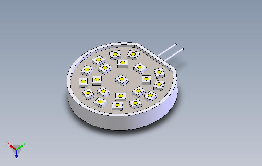 Led灯g4solidworks 2013模型图纸免费下载 懒石网