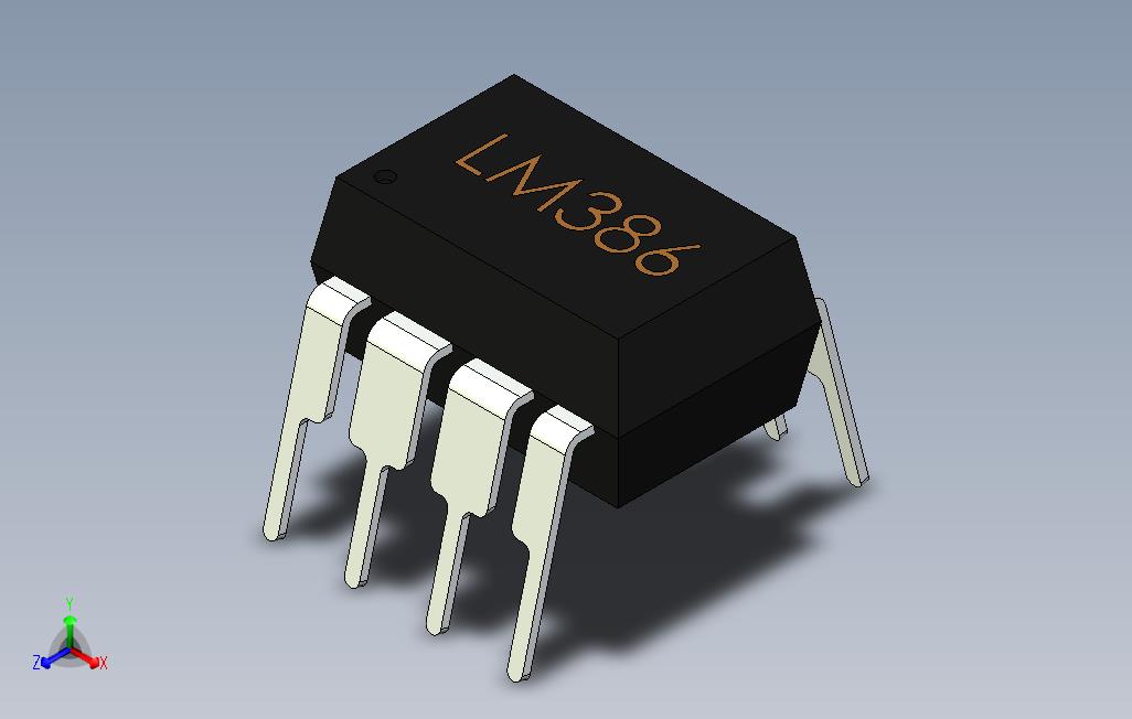 LM386_STEP_模型图纸免费下载 – 懒石网