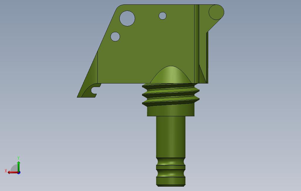 M228手榴弹引信体solidworks 2013模型图纸免费下载 懒石网
