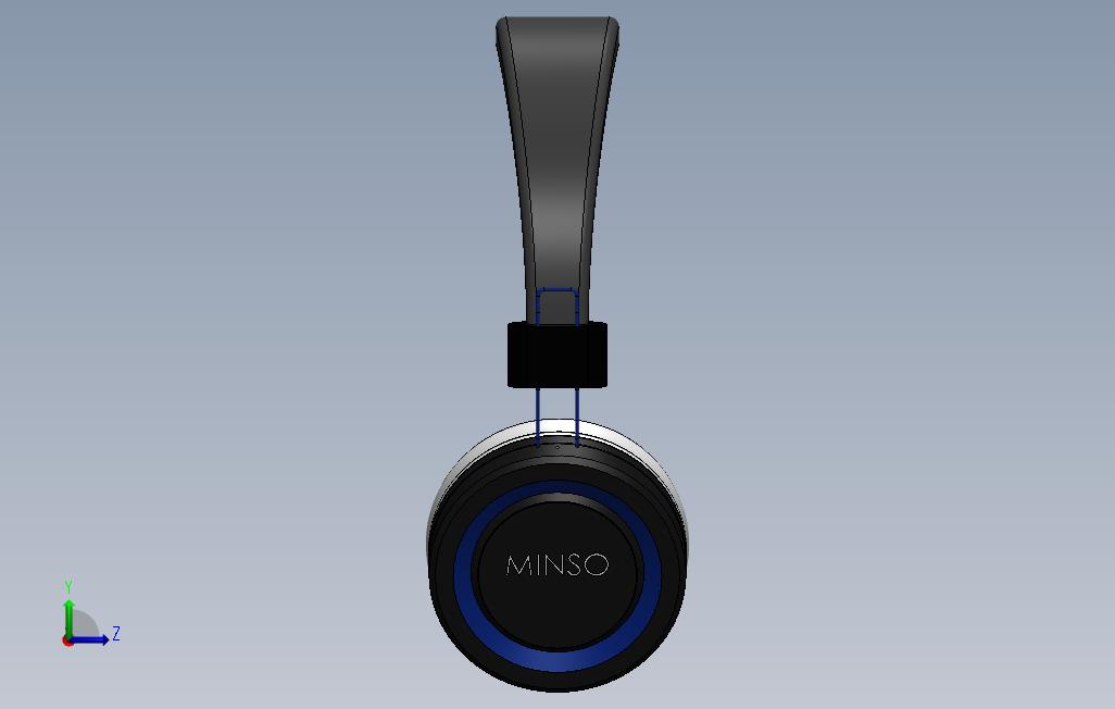 MINSO耳机_SOLIDWORKS 2016_模型图纸免费下载 – 懒石网