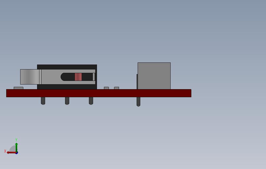 Pcb上的端挡机械限位开关solidworks 2015模型图纸免费下载 懒石网