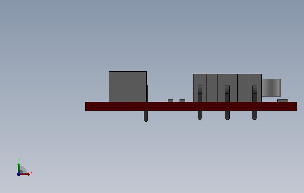 Pcb上的端挡机械限位开关solidworks 2015模型图纸免费下载 懒石网