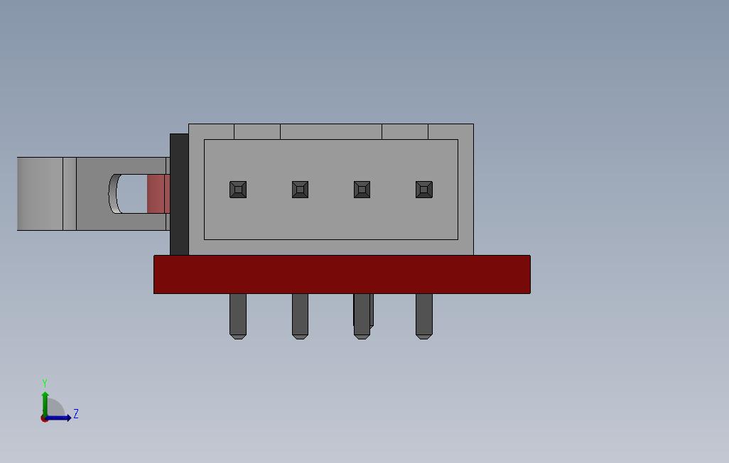 Pcb上的端挡机械限位开关solidworks 2015模型图纸免费下载 懒石网