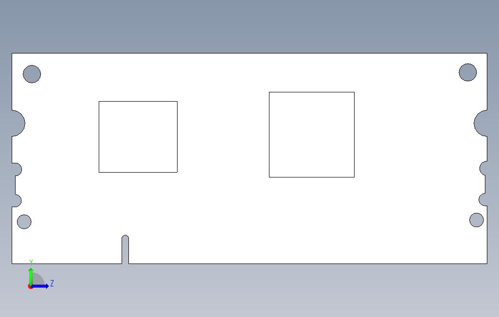 rPi计算模块_STEP_模型图纸免费下载 – 懒石网