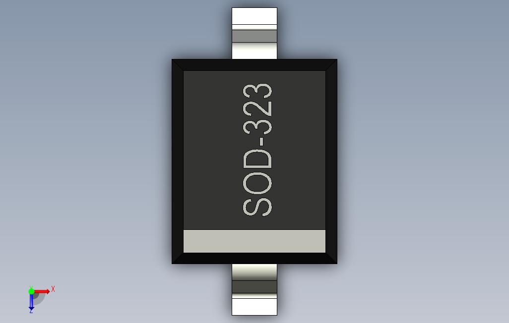 SOD-323_STEP_模型图纸免费下载 – 懒石网