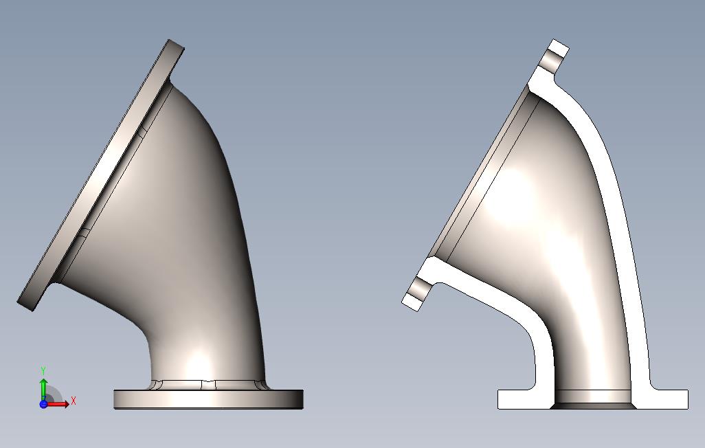 Solidworks教程55如何使用solidworks轻松设计solidworks中的弯头solidworks 2014模型图纸免费下载