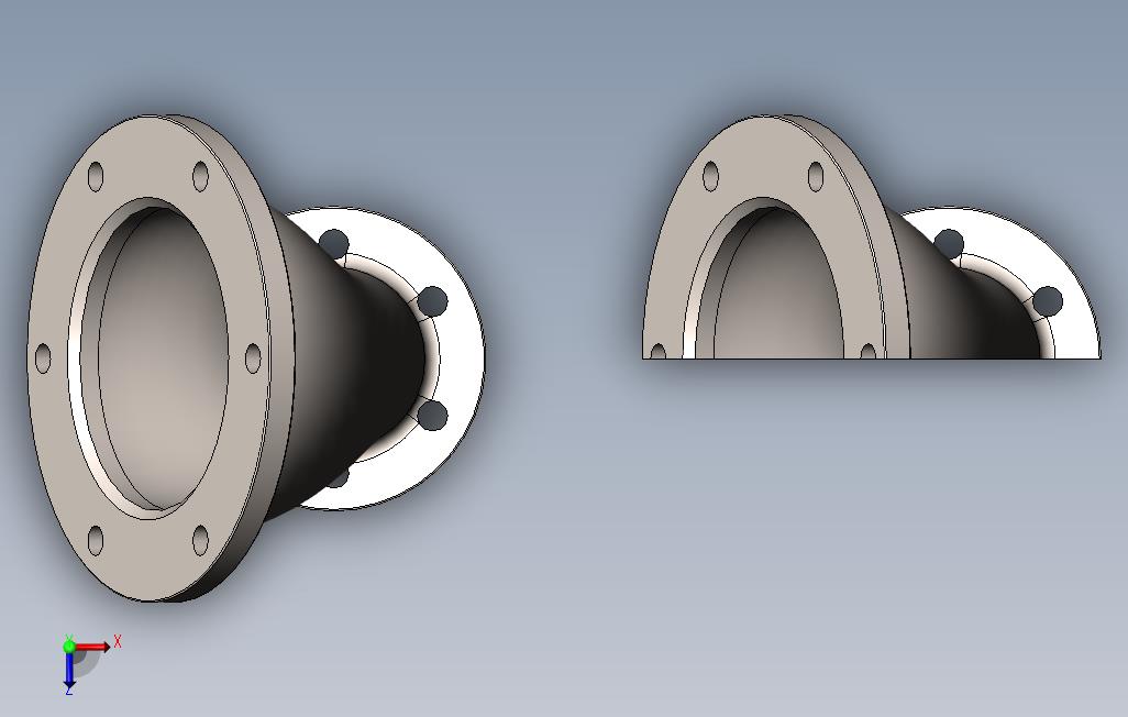 Solidworks教程55如何使用solidworks轻松设计solidworks中的弯头solidworks 2014模型图纸免费下载