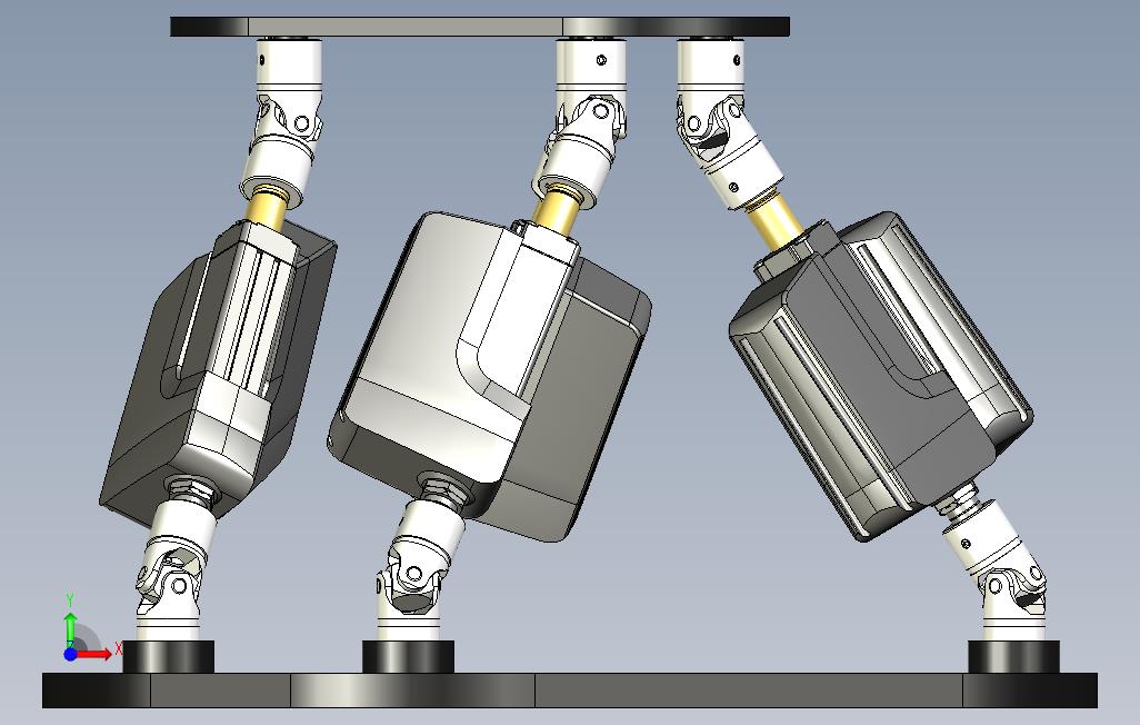 Stewart平台_STEP_模型图纸免费下载 – 懒石网