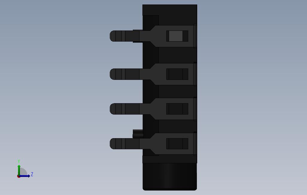 Trs插孔pj 313b。solidworks 2018模型图纸免费下载 懒石网