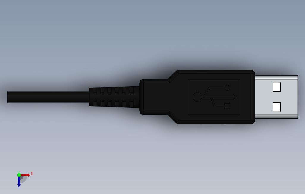 Usb固体工程solidworks 2015模型图纸免费下载 懒石网