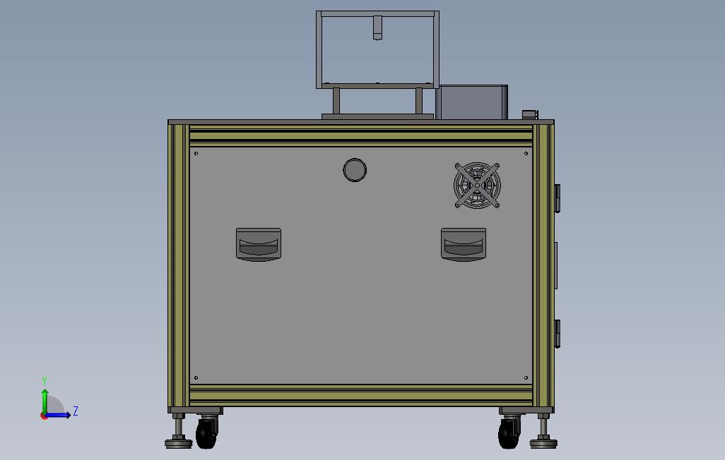 Usb充电桩 Solidworks 2016 模型图纸免费下载 懒石网