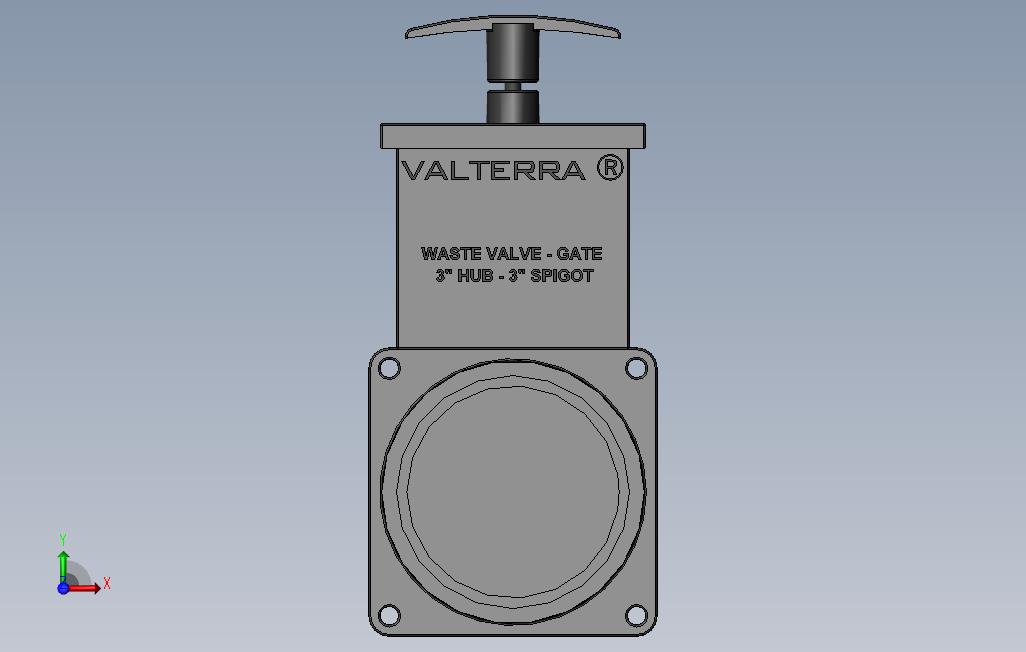 VALTERRA废门阀_SOLIDWORKS 2015_模型图纸免费下载 – 懒石网