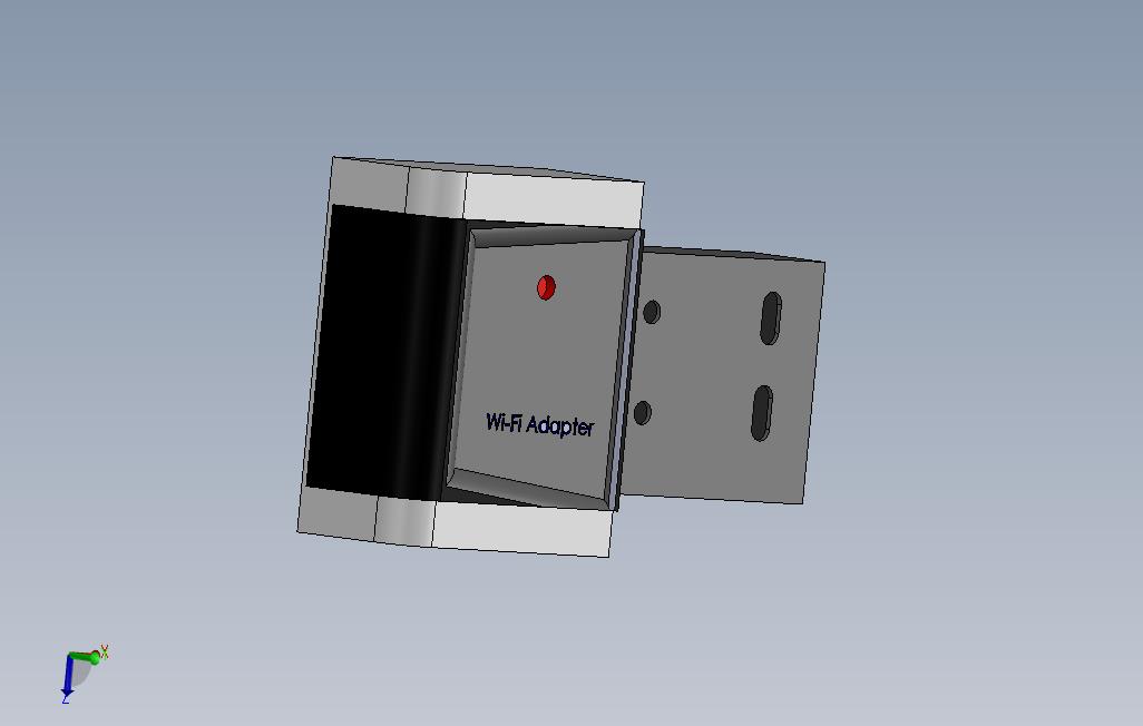 Wi Fi适配器3d模型solidworks 2016模型图纸免费下载 懒石网