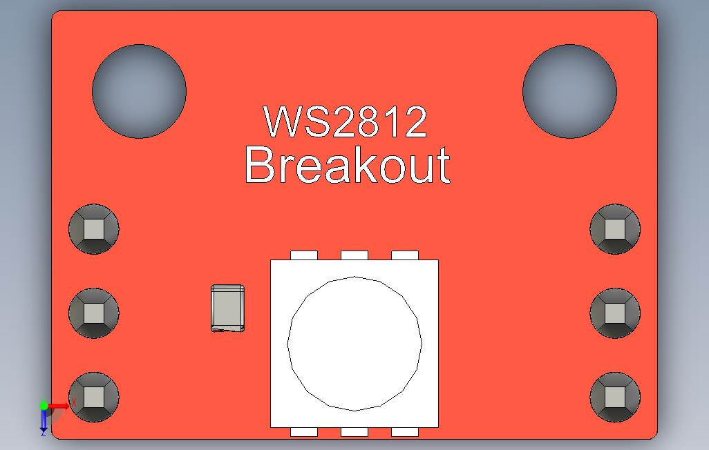 WS2812突破_STEP_模型图纸免费下载 – 懒石网