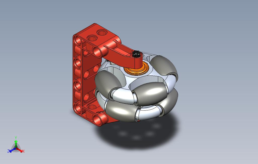乐高48毫米罗塔卡斯特支架_STEP_模型图纸免费下载 – 懒石网