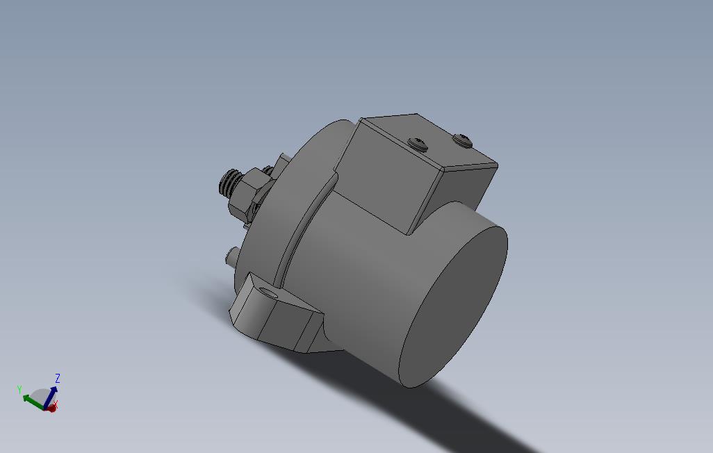 千伏交流ev2接触器侧面安装solidworks 2013模型图纸免费下载 懒石网