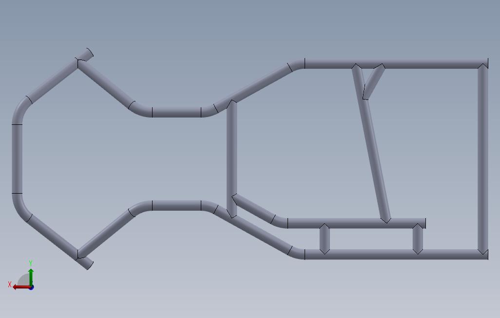 卡丁车底盘solidworks 2016模型图纸免费下载 懒石网