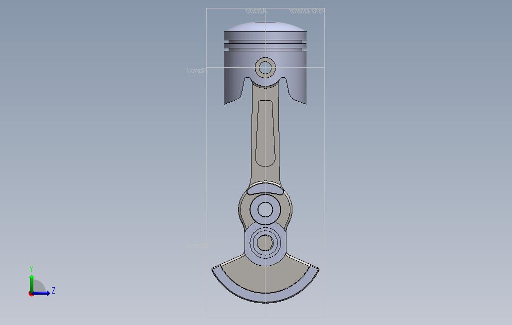双冲程活塞、曲柄和电机曲柄组solidworks 2015模型图纸免费下载 懒石网