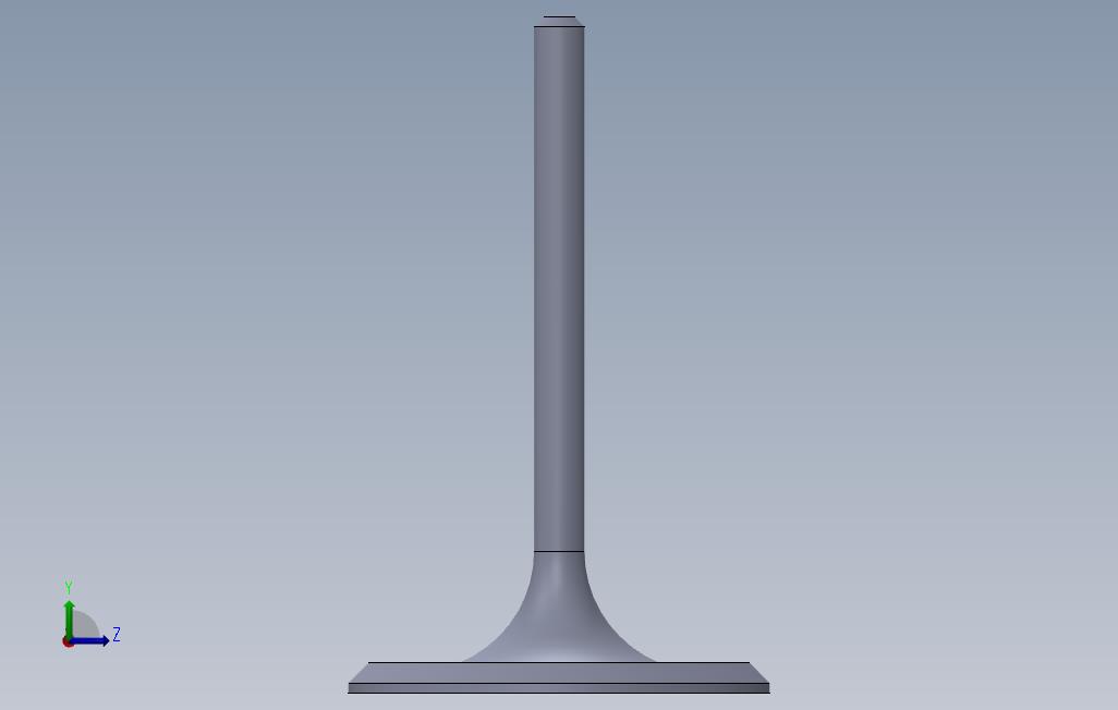 发动机气门solidworks 2014模型图纸免费下载 懒石网