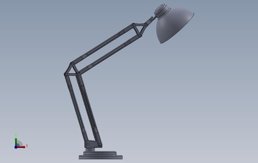 受电弓灯超薄版 Solidworks 2014 模型图纸免费下载 懒石网