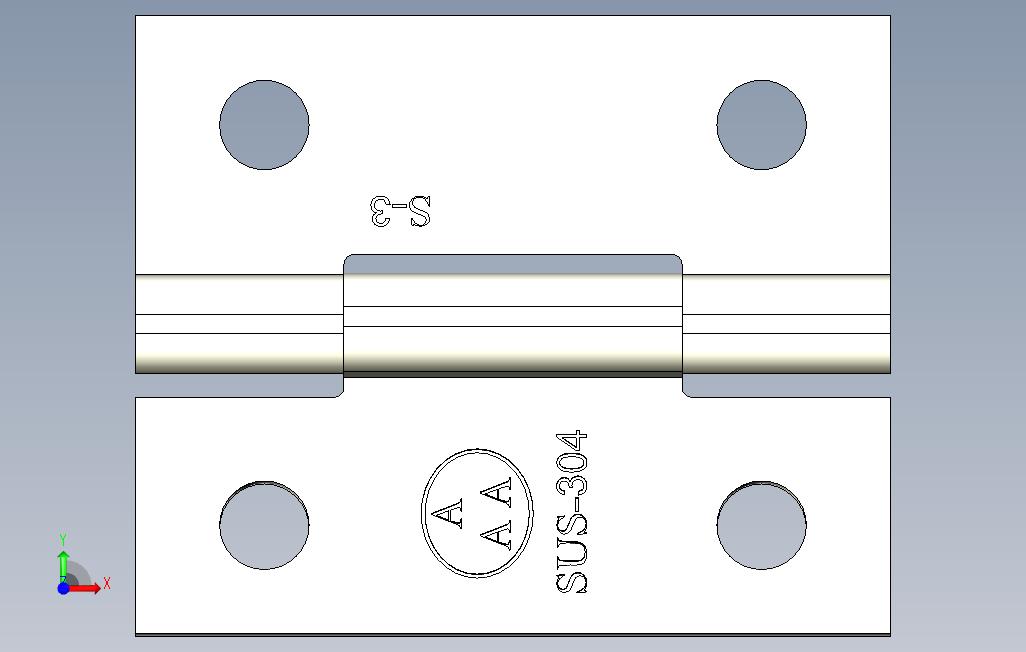 合页SUS-34_STEP_模型图纸免费下载 – 懒石网