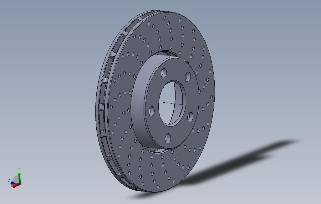 固体工程中的盘式制动器设计solidworks 2012模型图纸免费下载 懒石网