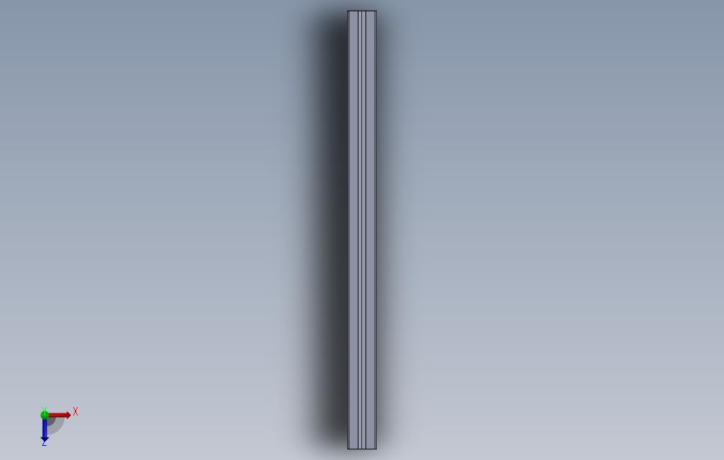 型材2毫米x2毫米solidworks 2018模型图纸免费下载 懒石网