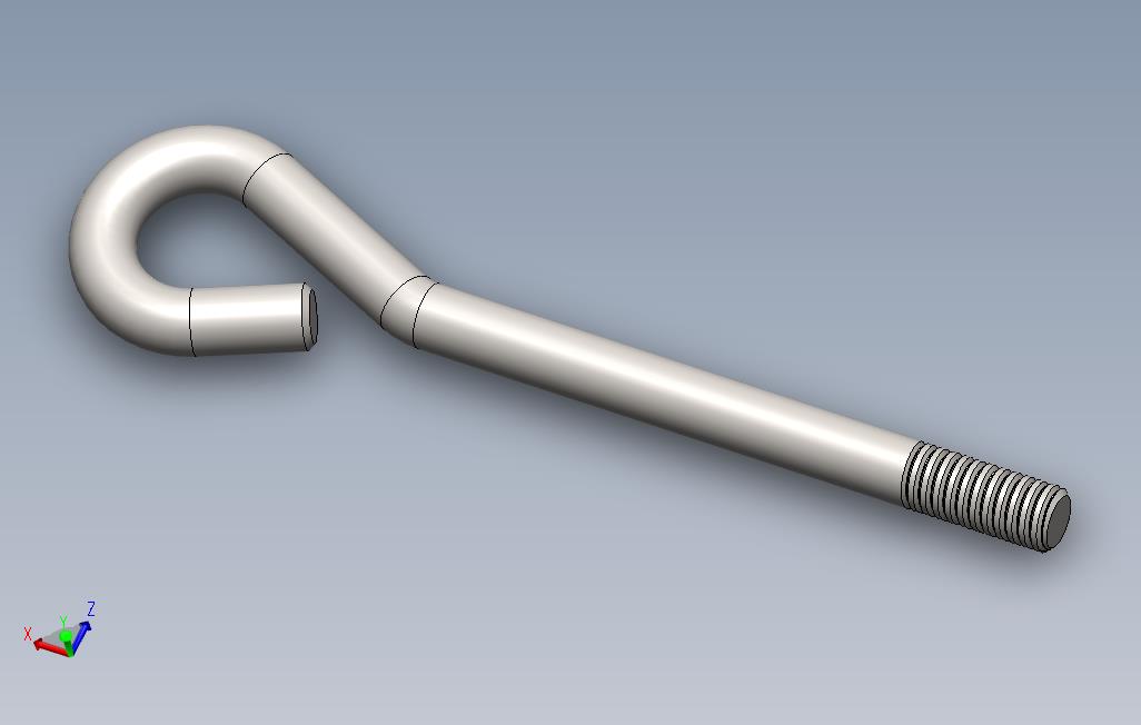 基础螺栓solidworks 2014模型图纸免费下载 懒石网