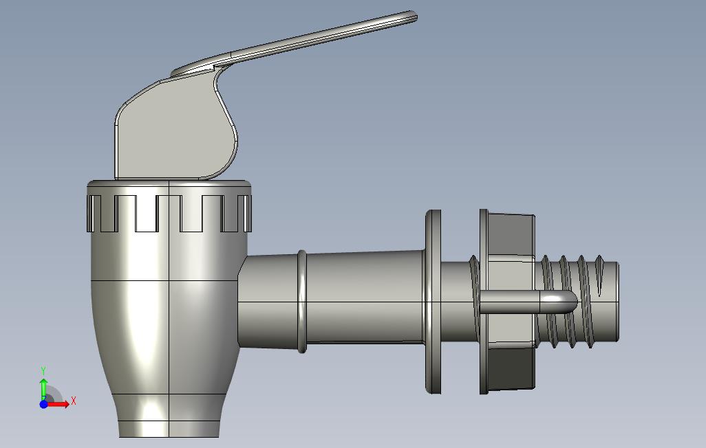 塑料SPIGOT组件_STEP_模型图纸免费下载 – 懒石网