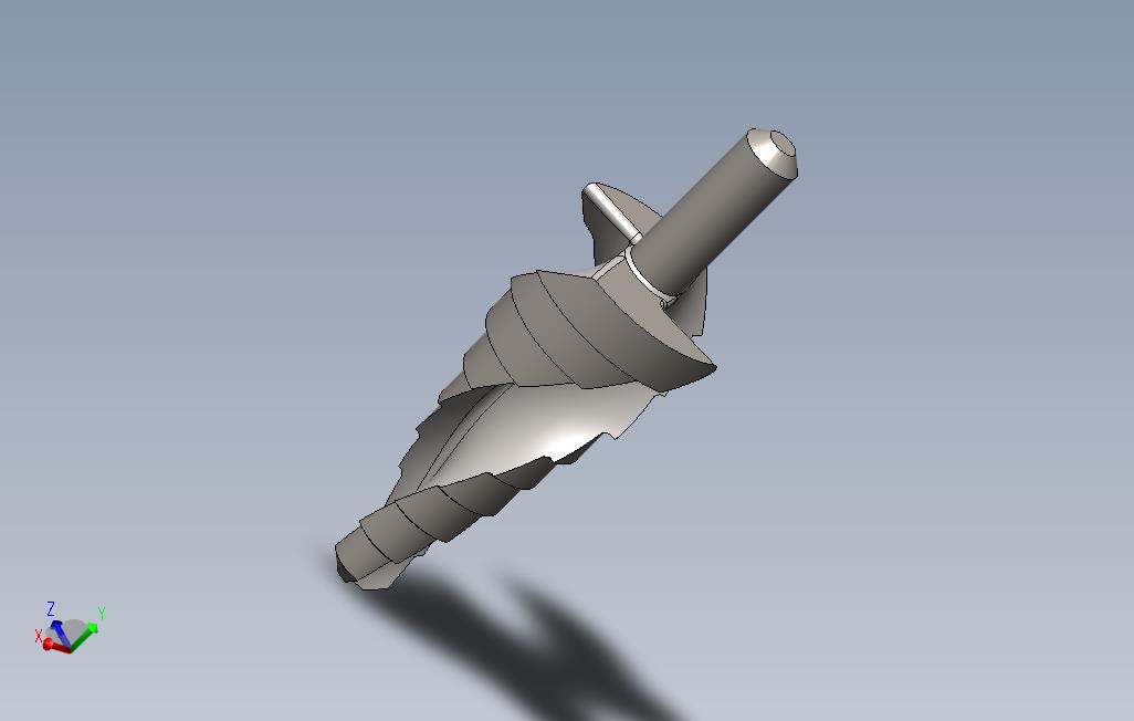 多直径钻头solidworks 2017模型图纸免费下载 懒石网