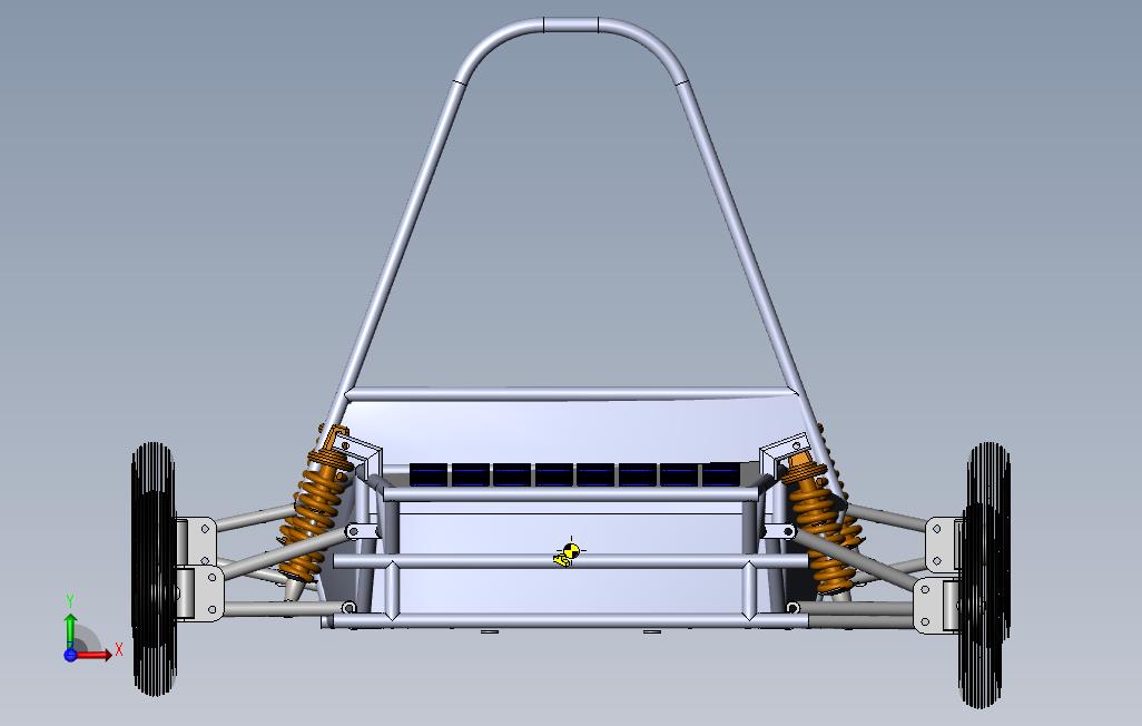 太阳能汽车solidworks 2016模型图纸免费下载 懒石网