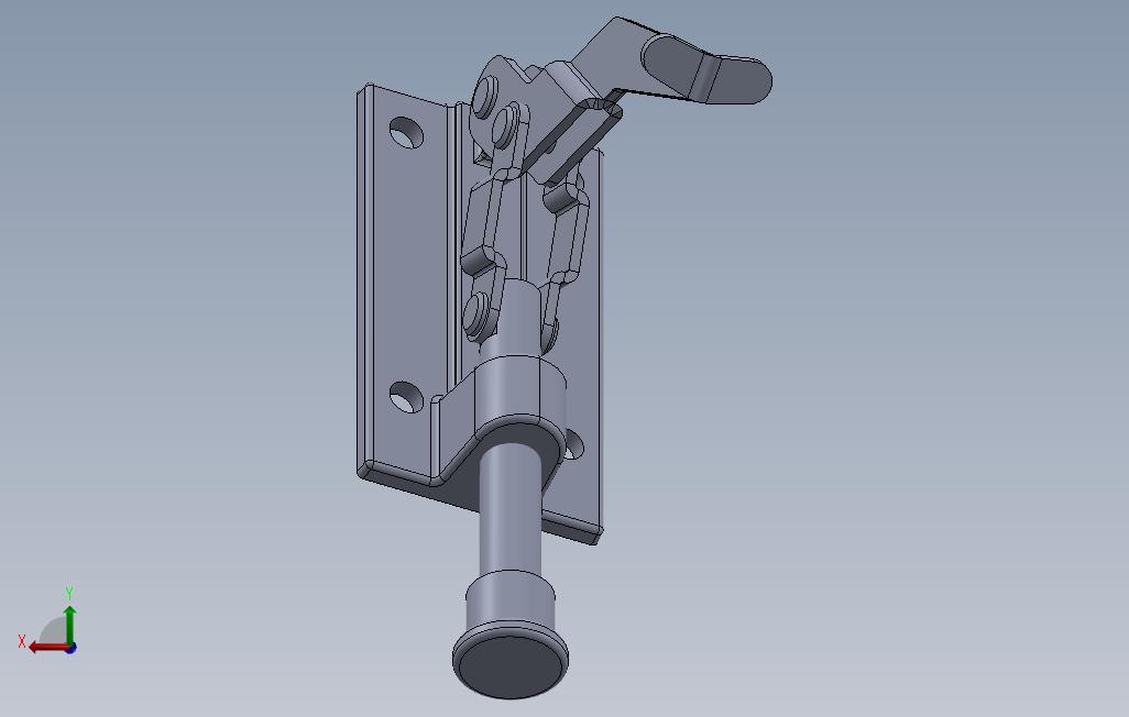 夹紧工具solidworks 2014模型图纸免费下载 懒石网