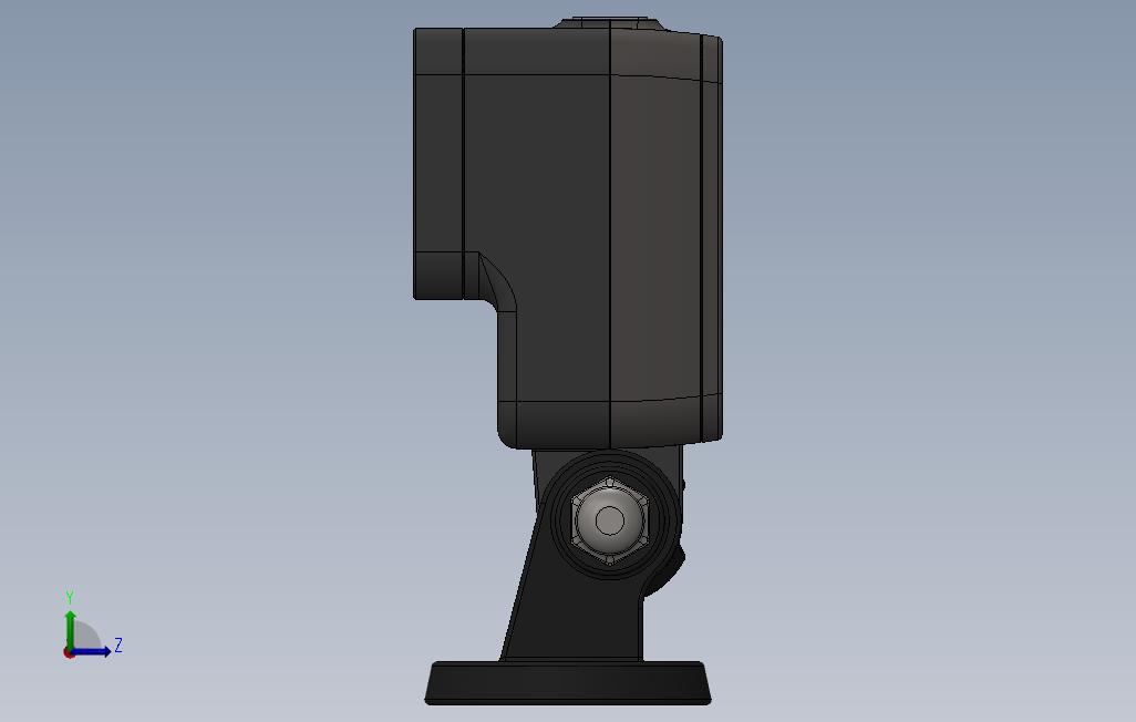 带安装的通用操作摄像机solidworks 2017模型图纸免费下载 懒石网