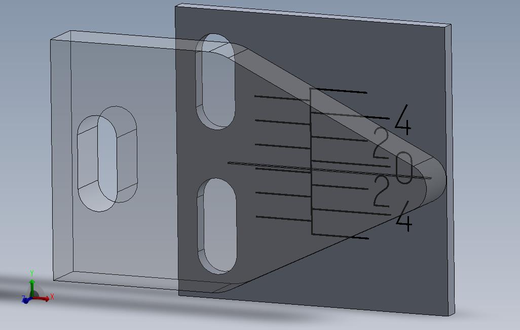 带指示器指针的刻度solidworks 2014模型图纸免费下载 懒石网