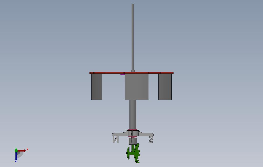带风车和风向指示器的温度计solidworks 2016模型图纸免费下载 懒石网