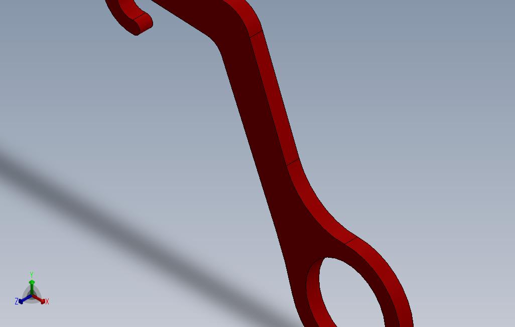 开瓶器 1（一只手）solidworks 2016模型图纸免费下载 懒石网