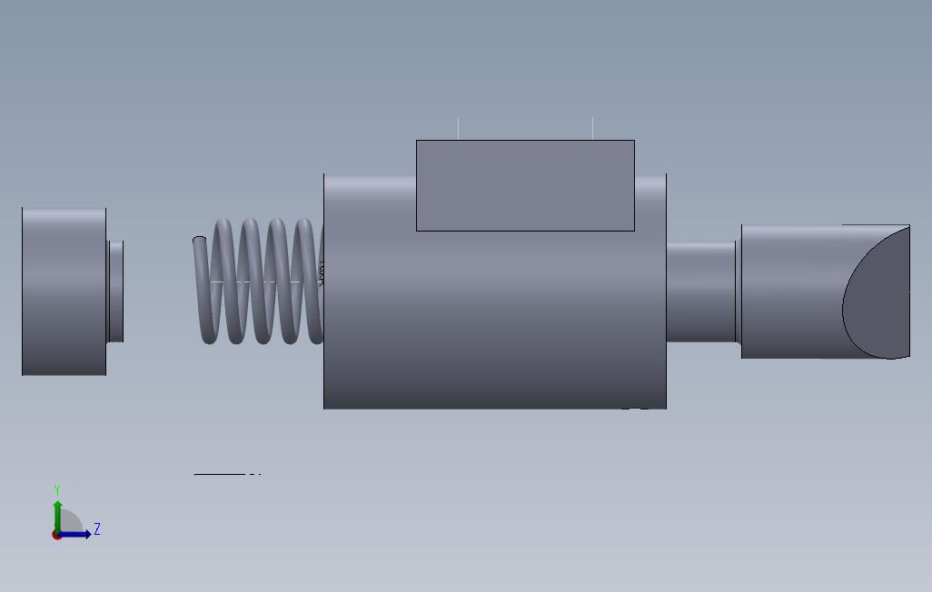 弹簧减震器布置solidworks 2017模型图纸免费下载 懒石网