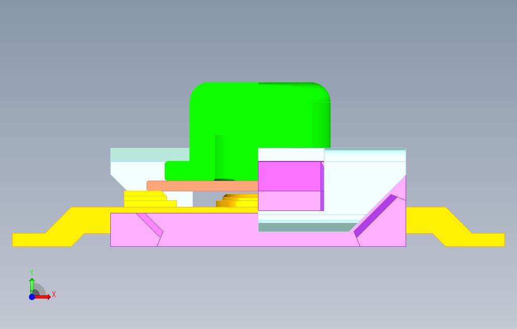 微开关按钮开关_Inventor_模型图纸免费下载 – 懒石网