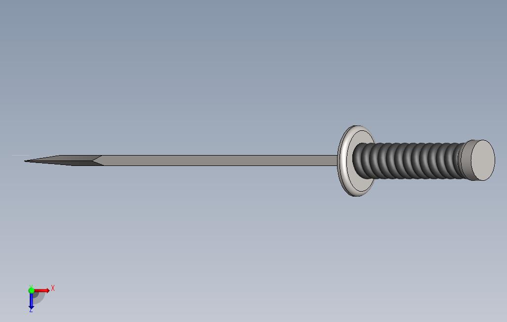 战术刀_SOLIDWORKS 2010_模型图纸免费下载 – 懒石网