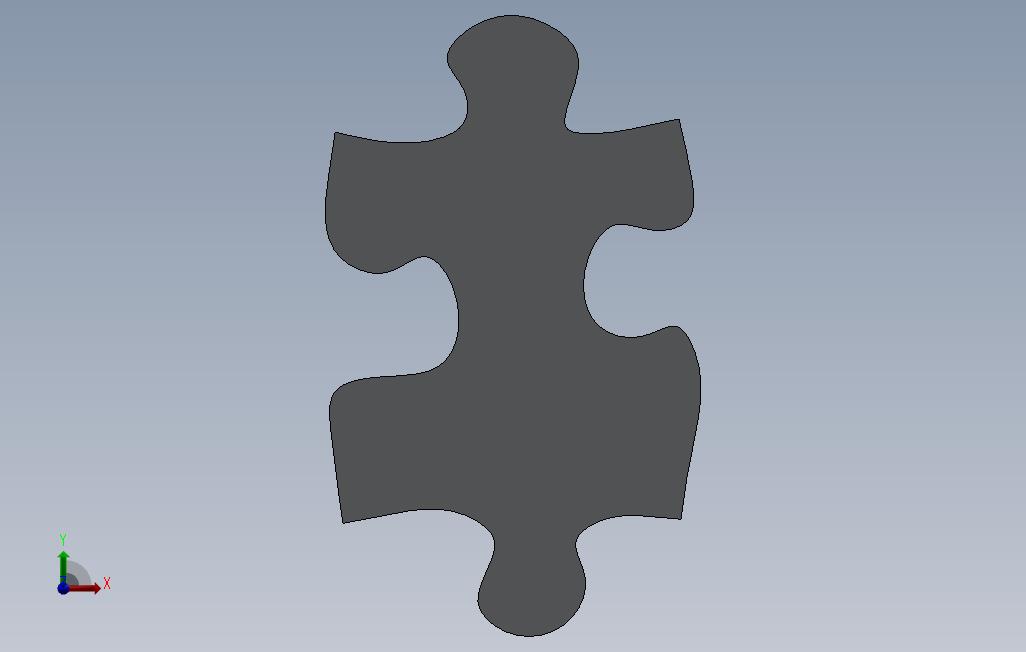 拼图1片拼图solidworks 2011模型图纸免费下载 懒石网