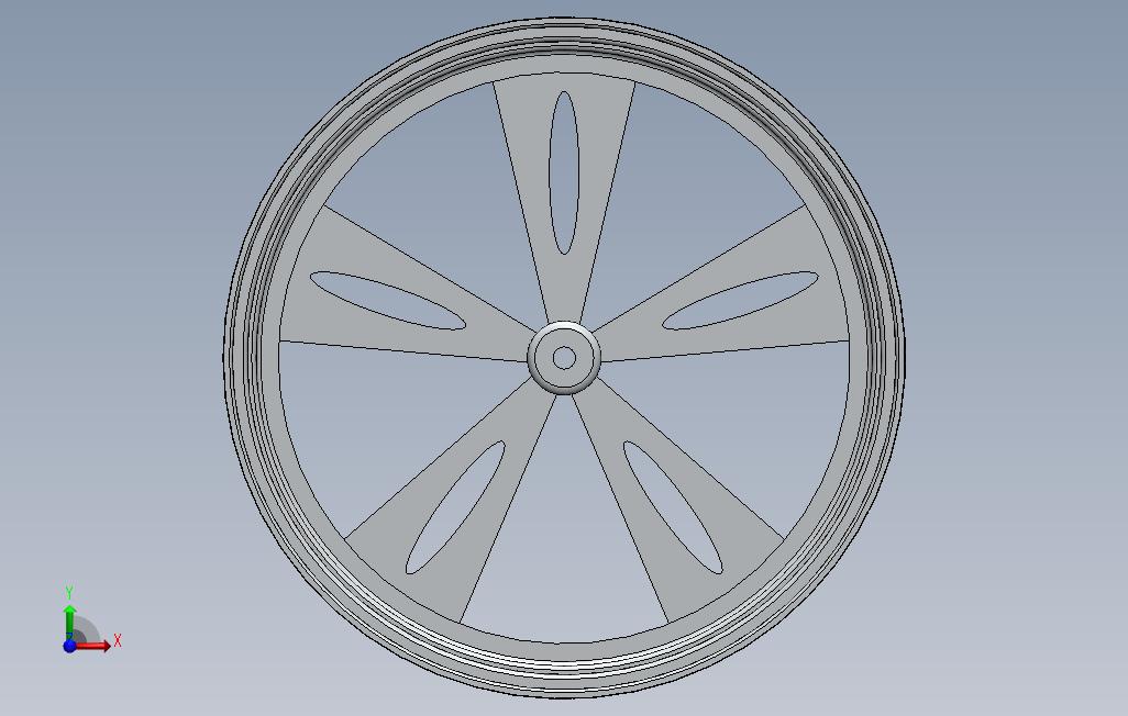 摩托车轮辋solidworks 2012模型图纸免费下载 懒石网