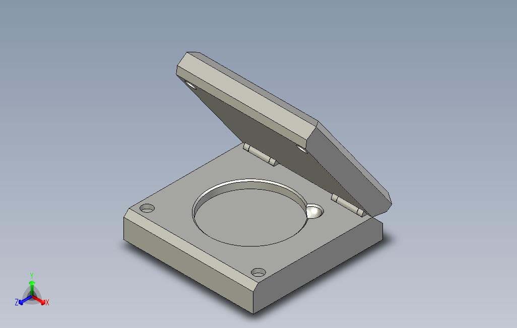收藏家硬币-珠宝盒_STEP_模型图纸免费下载 – 懒石网