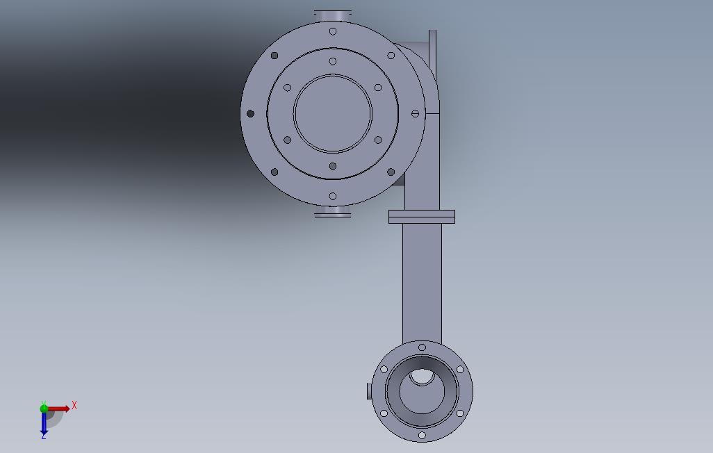 文丘里洗涤器solidworks 2013模型图纸免费下载 懒石网