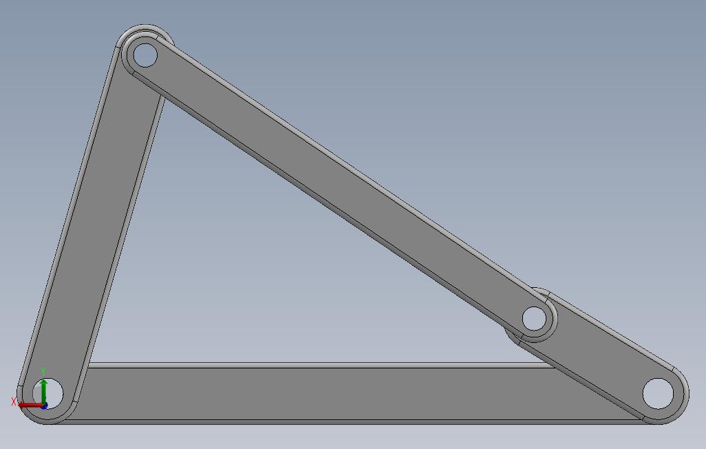 曲柄摇臂机构solidworks 2017模型图纸免费下载 懒石网