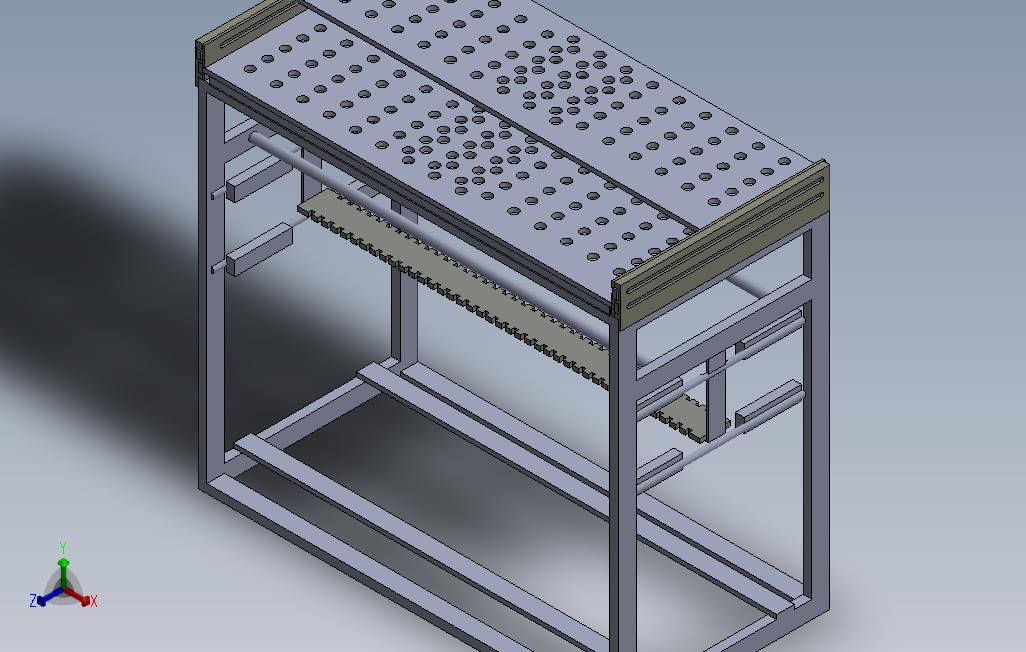 机架nxesolidworks 2012模型图纸免费下载 懒石网