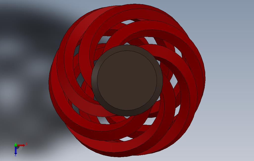 格栅简易模型solidworks 2018模型图纸免费下载 懒石网