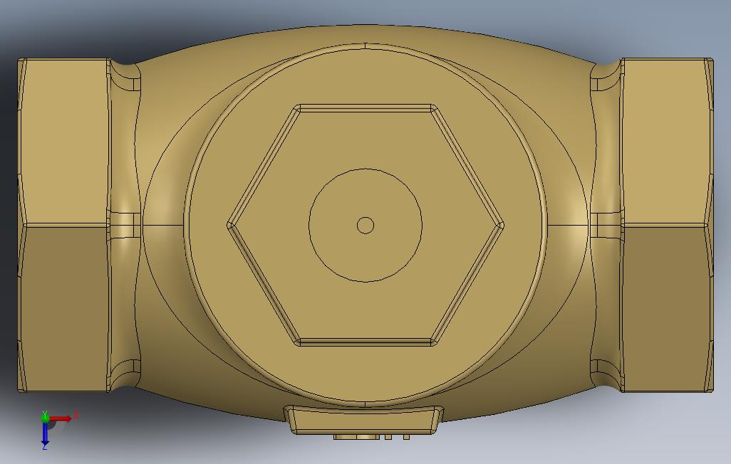 水平提升止回阀3 Solidworks 2012模型图纸免费下载 懒石网